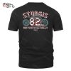 82 Sturgis Motorcycle Rally 2022 Red Graphic T-Shirt - TShirt Biker