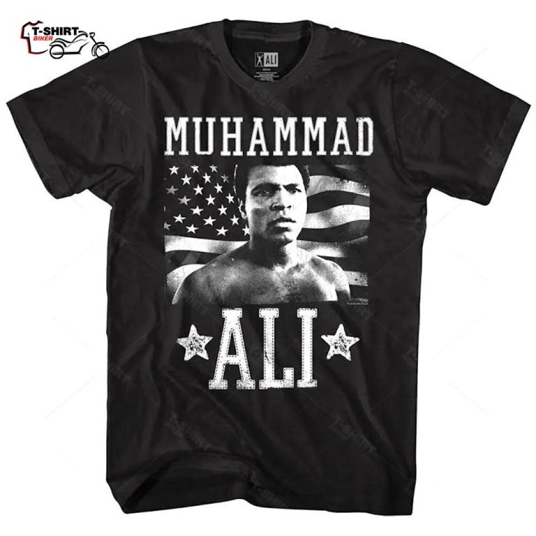 Muhammad Ali Shirt Star-Spangled - TShirt Biker
