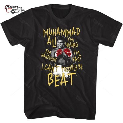 Muhammad Ali Shirt Young Handsome - TShirt Biker